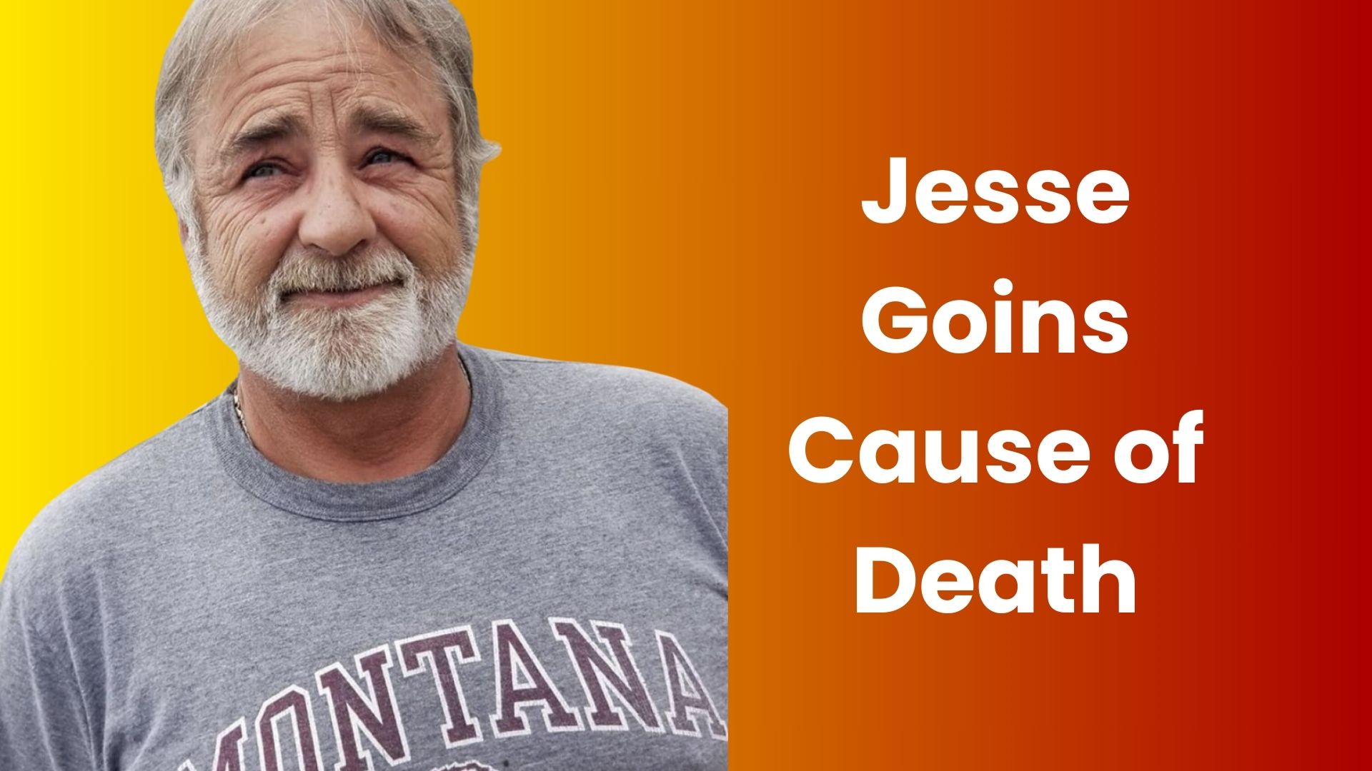 Jesse Goins Cause of Death